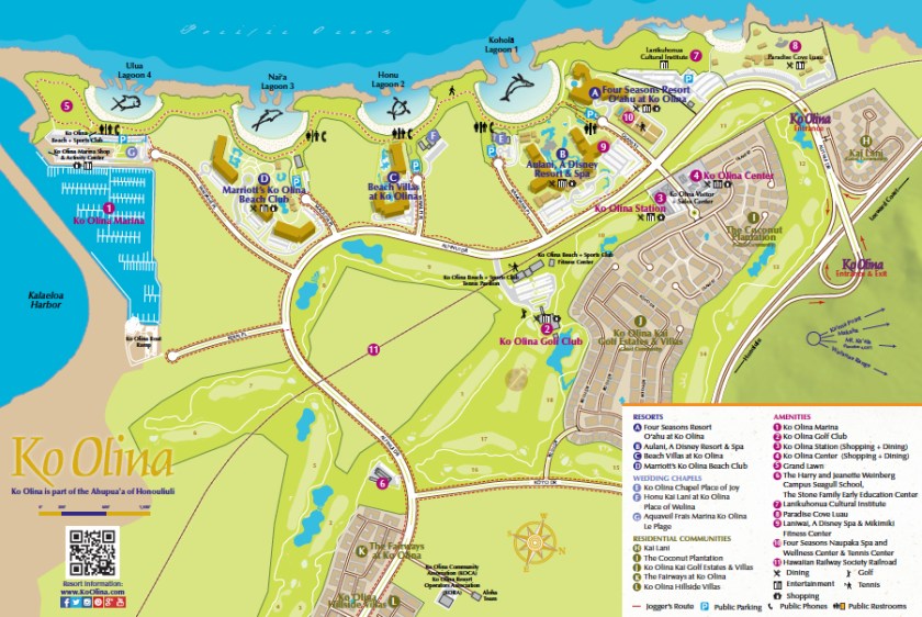 Ko Olina Resort Map – Vacation Ko Olina